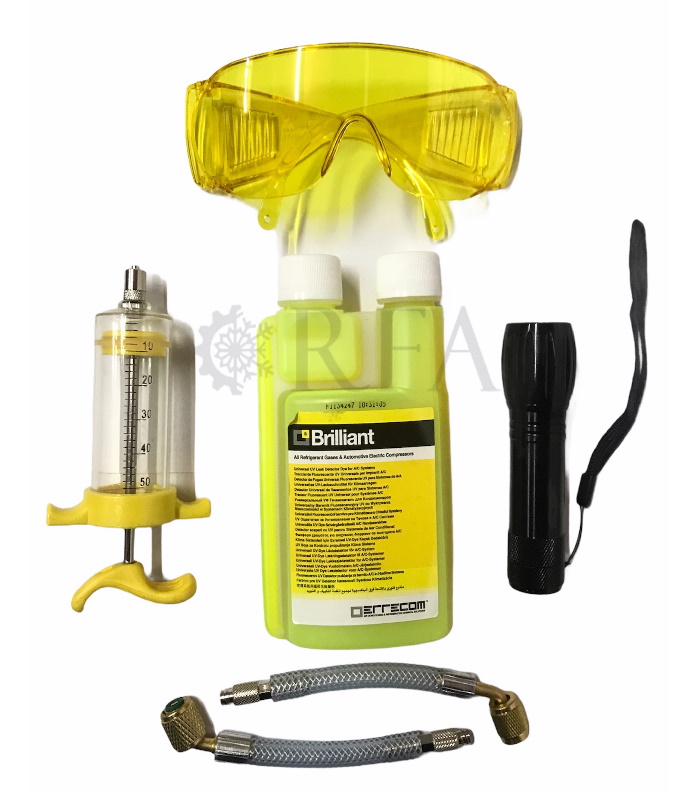 Kit Detector de Fuga Universal Fluorecente UV – RFA